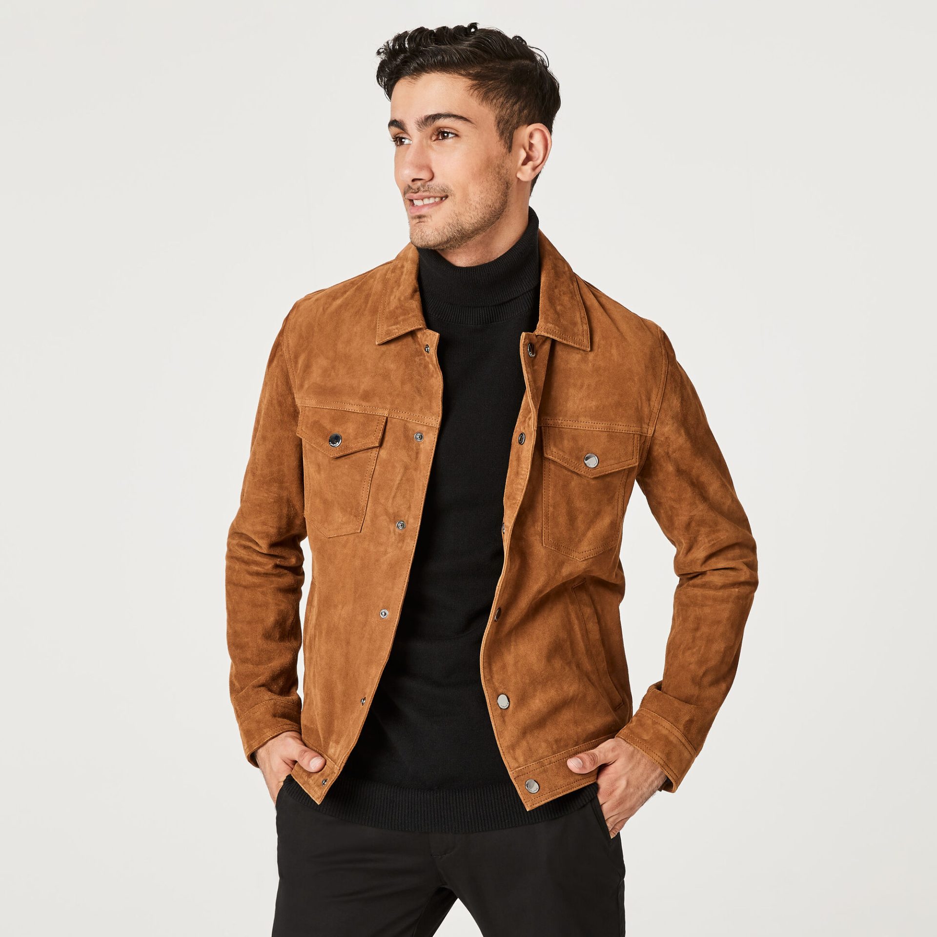 The Great Suede Jackets Trend of the '80s is BACK