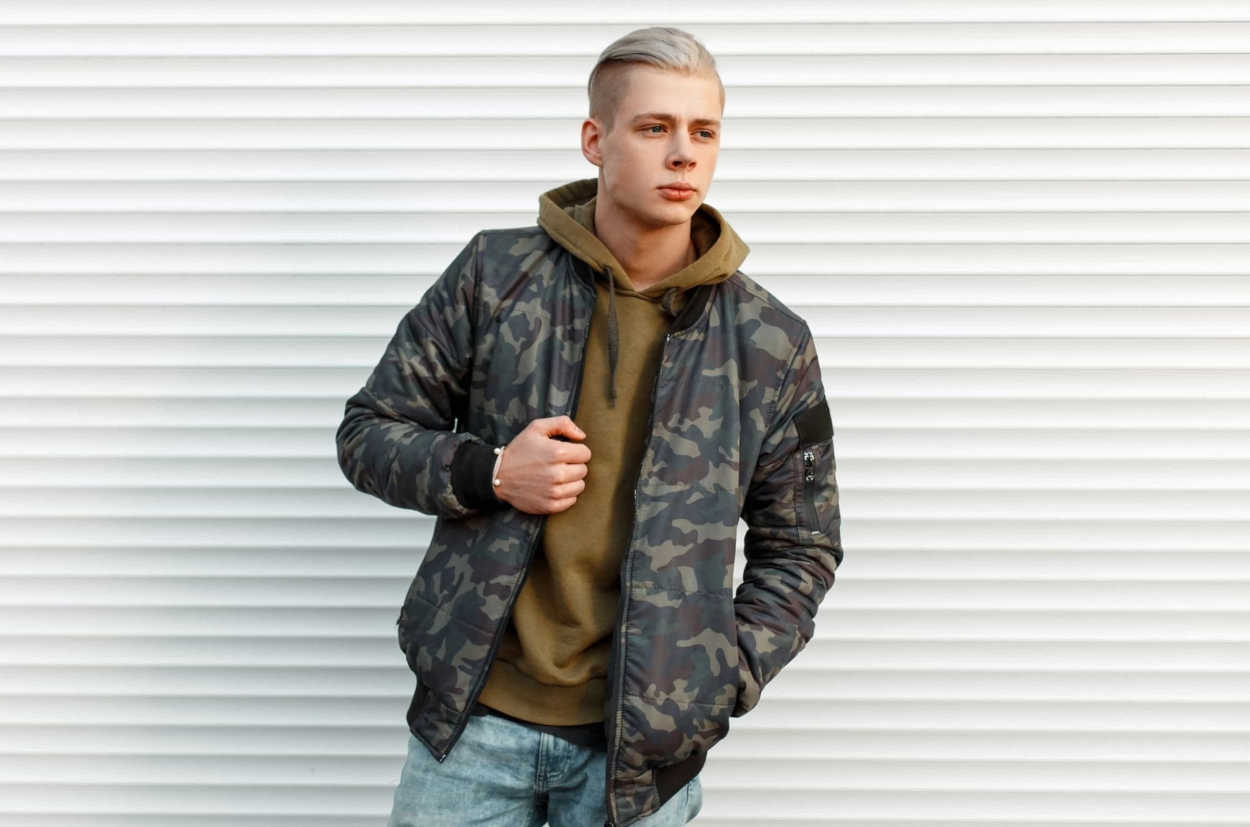 Camouflage Jacket For Mens Stylish and Functional Outerwear