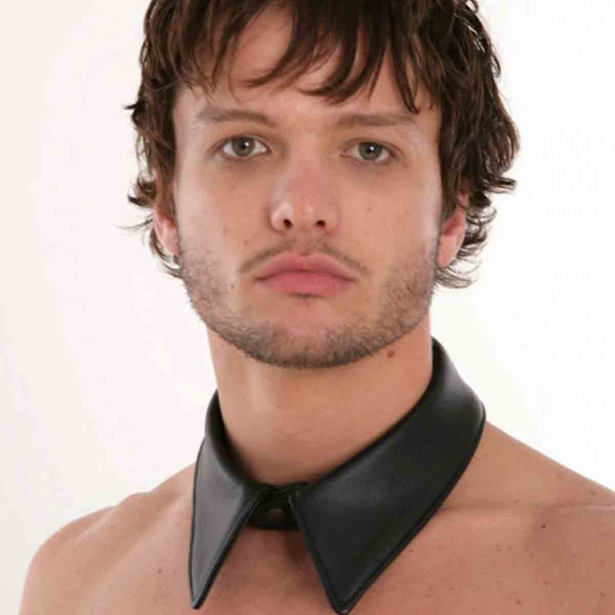 Men's Leather Collars Is Perfect Way to Touch of Edge Your Look