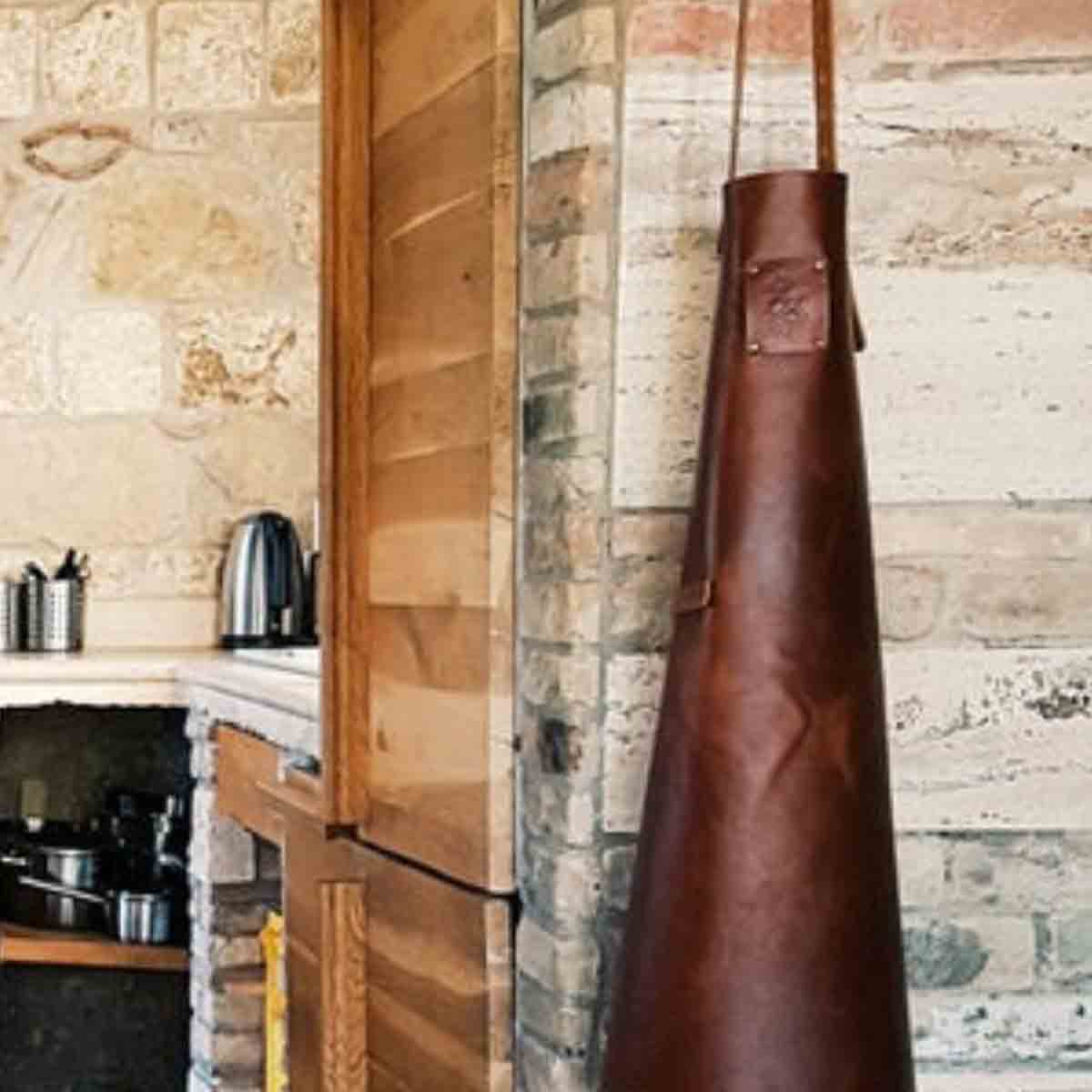 Flexi Unisex Leather Utility Apron | Apron for Ultimate Convenience