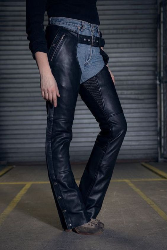 Womens Leather Chaps Collection | Ladies Motorcycle Chaps