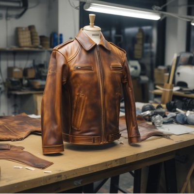 Midnight Cruiser Leather Jacket Designer And Luxury For Sale